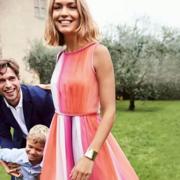 Boden | Dresses | Boden Maria Dress Ombr Striped Sleeveless Spring ...